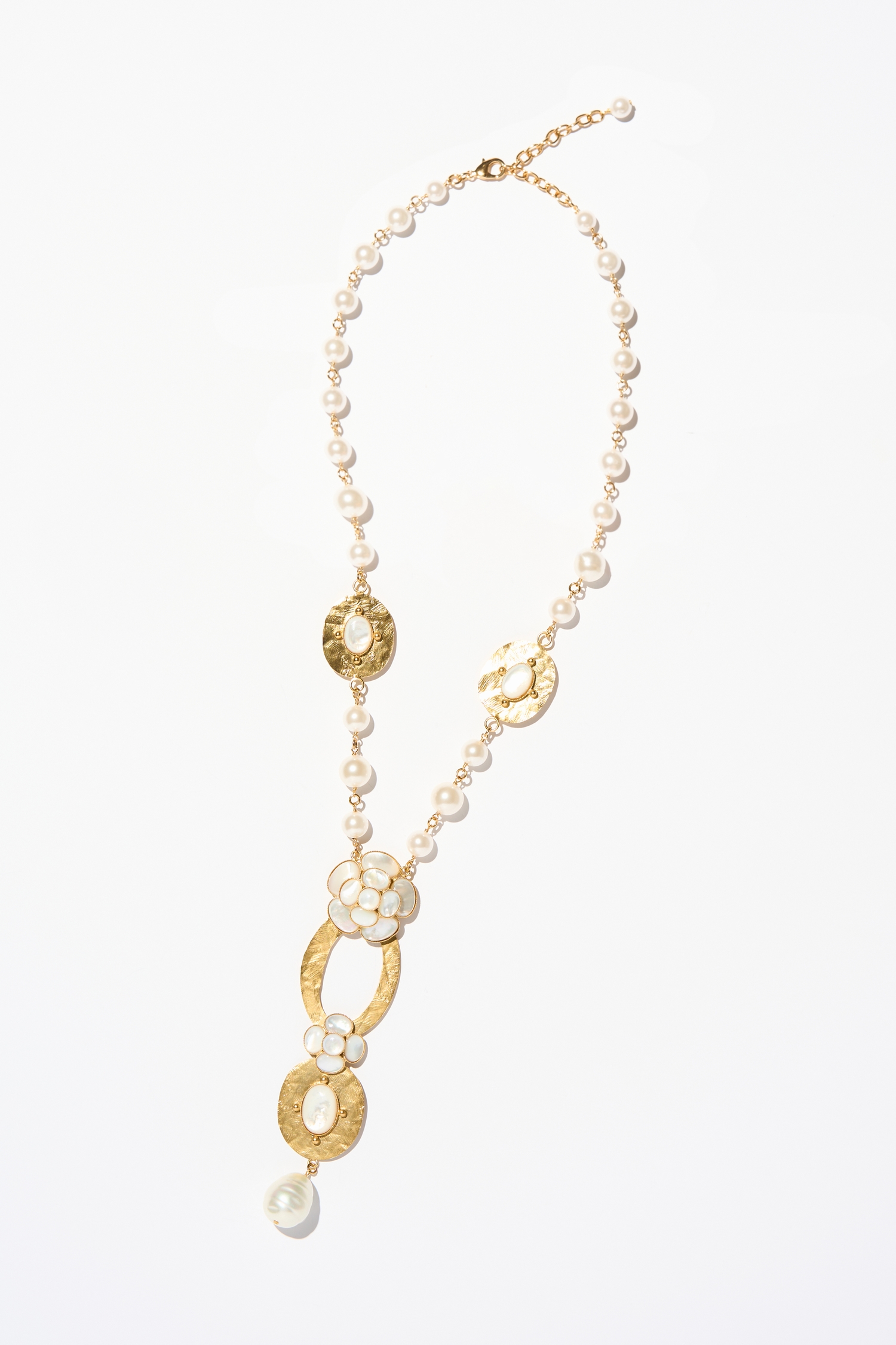 Collier cravate - CAMELIA BYZANCE • PHILIPPE FERRANDIS - Parurier à Paris.